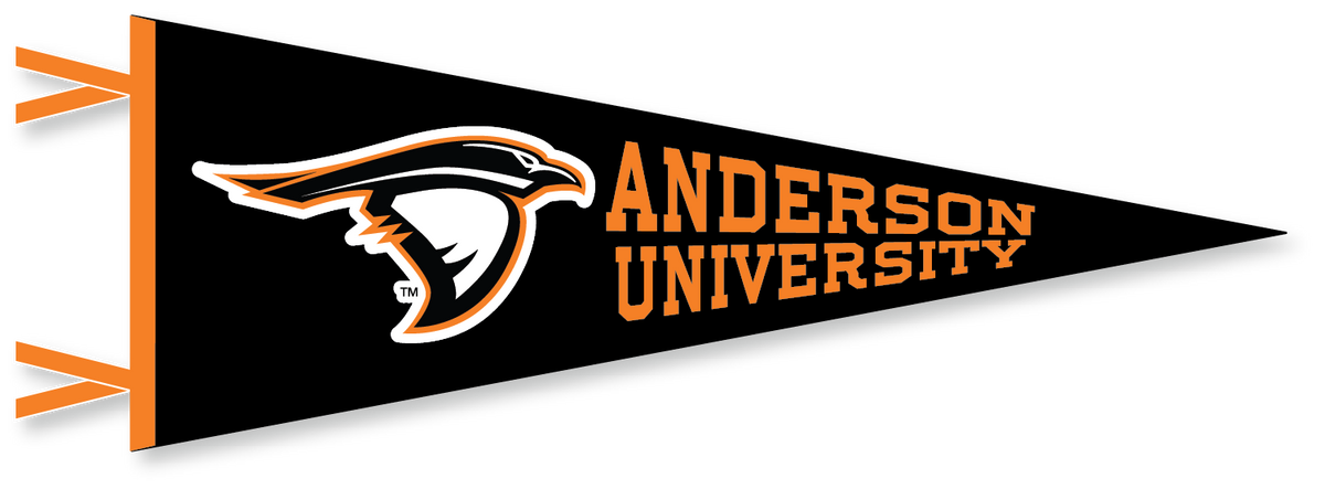 9x24 Pennant by Collegiate Pacific – Anderson Univ. Campus Store